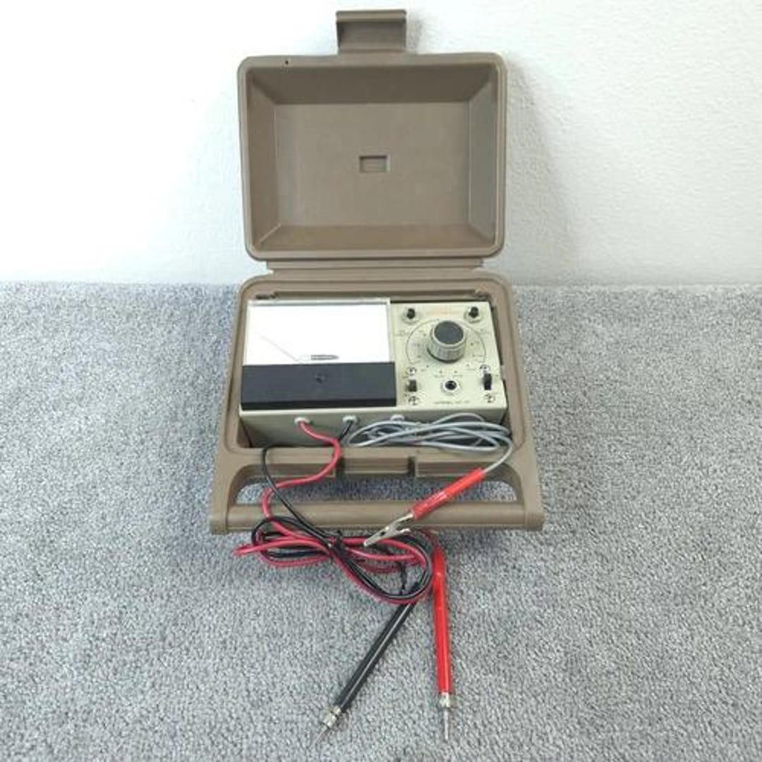 Heathkit IM-17 Utility Solid State Voltmeter With Leads Rare Vintage ...