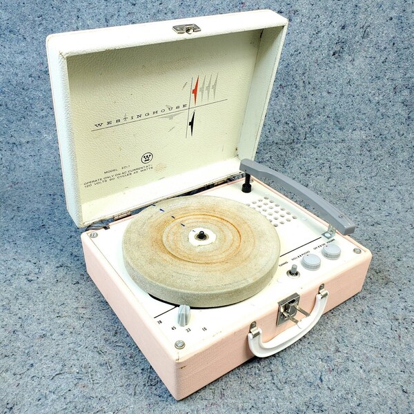 Westinghouse Vintage Record Player - Etsy