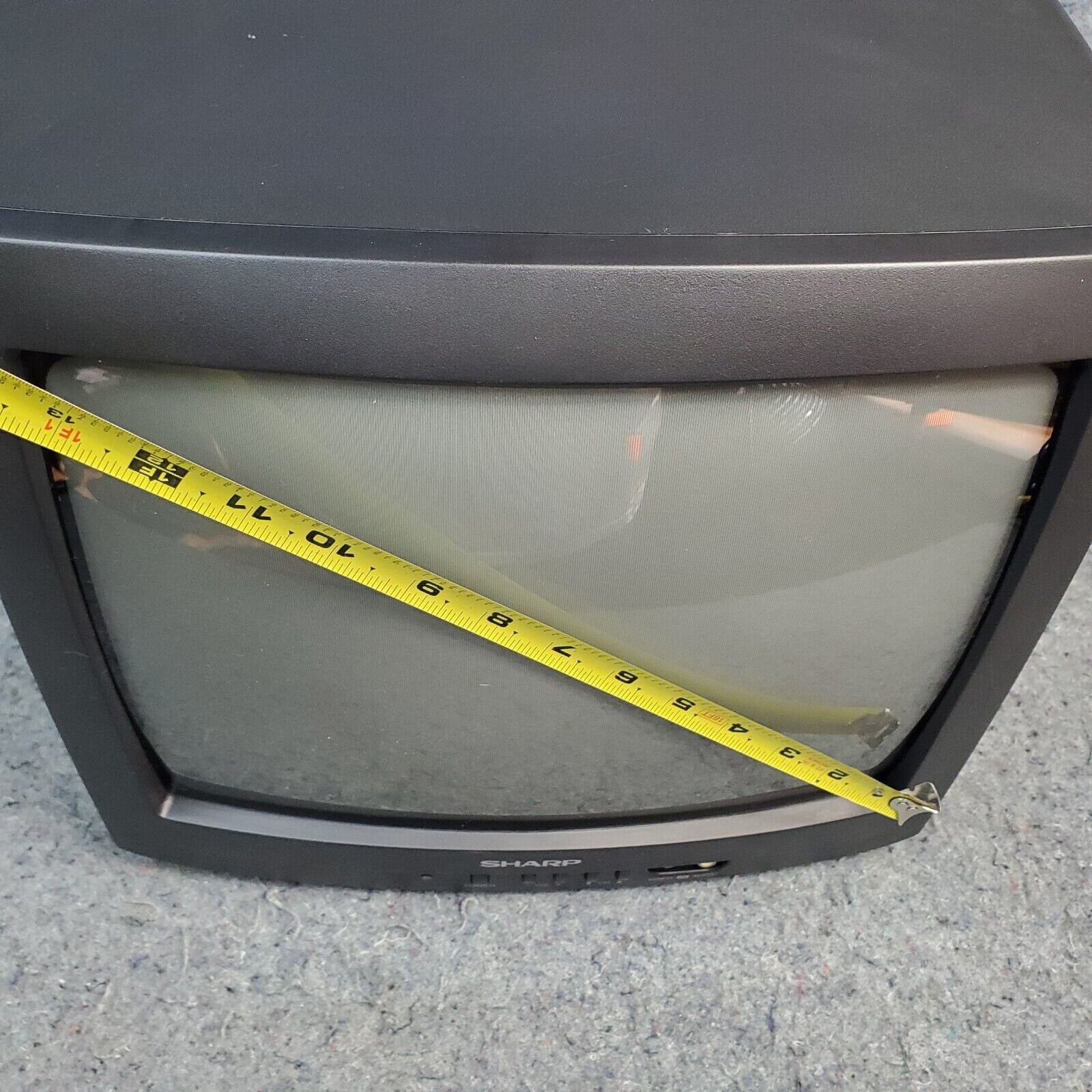 Sharp 13K-M100 CRT TV Retro Gaming Television 13 Screen - Etsy