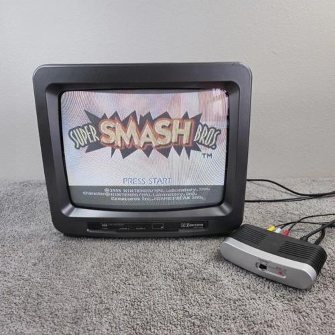 Emerson TC1375A Retro Gaming CRT TV Color Vintage Television 1990's No ...