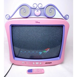 Rare Disney Princess TV Pink Model DT-1900-P-A 19 | Etsy