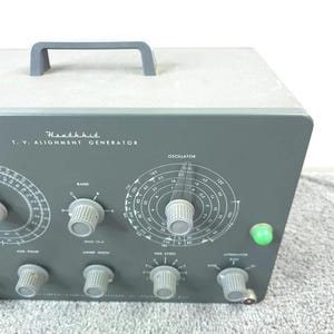 Vintage Heathkit TV Alignment Generator Model TS-4A Portable Tester ...