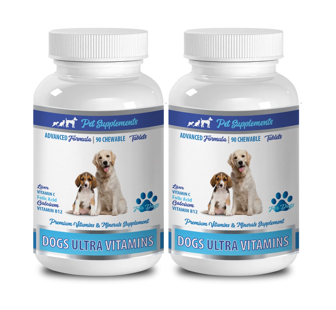 Dog Minerals Vitamins - Dogs Ultra Vitamins - Chewable - Advanced ...