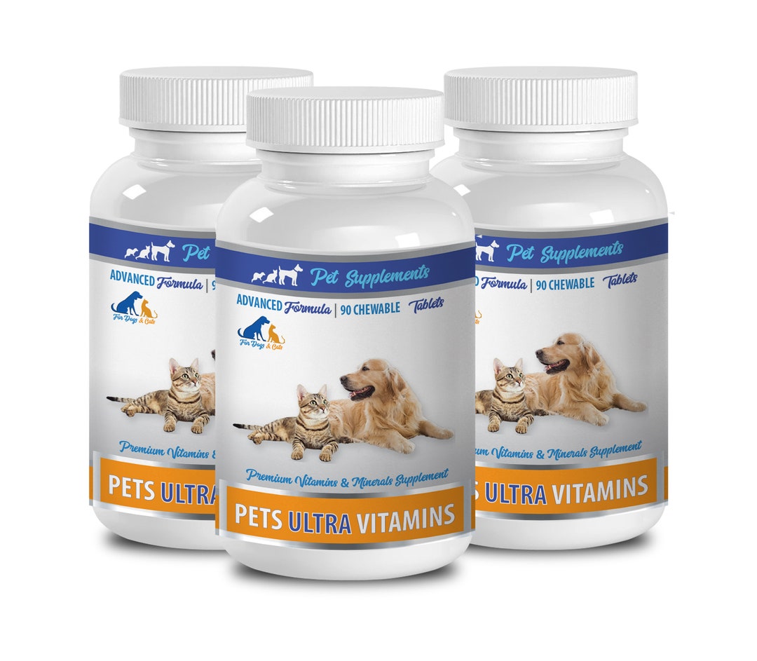 Dog Bone Supplement - Pet Ultra Vitamins - Premium Minerals - for Cats ...