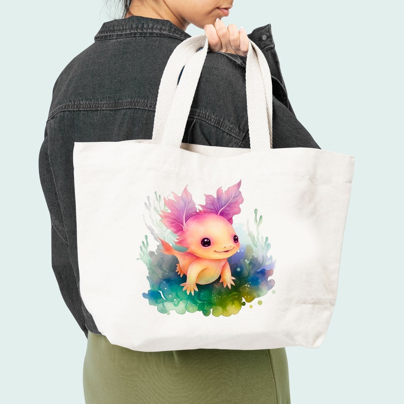 Cute Axolotls Clipart, Cute Axolotl Images 300dpi Png Files - Etsy