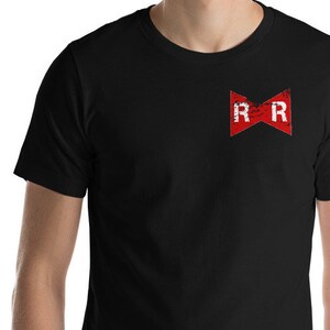 Distressed Red Ribbon Army Short-sleeve Unisex T-shirt // Cosplay Shirt ...