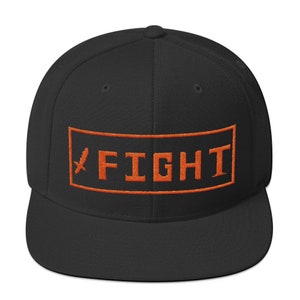 Undertale Fight Hat // Snapback, Baseball Cap, Cosplay, Frisk, Chara ...