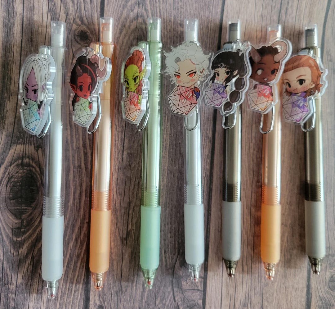 BG3 Companion Character Pens - Etsy