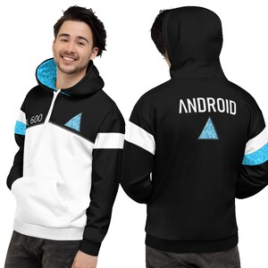 Dbh Character Unisex Hoodies // Rk800, Ax400, Detroit Connor, Detroit ...