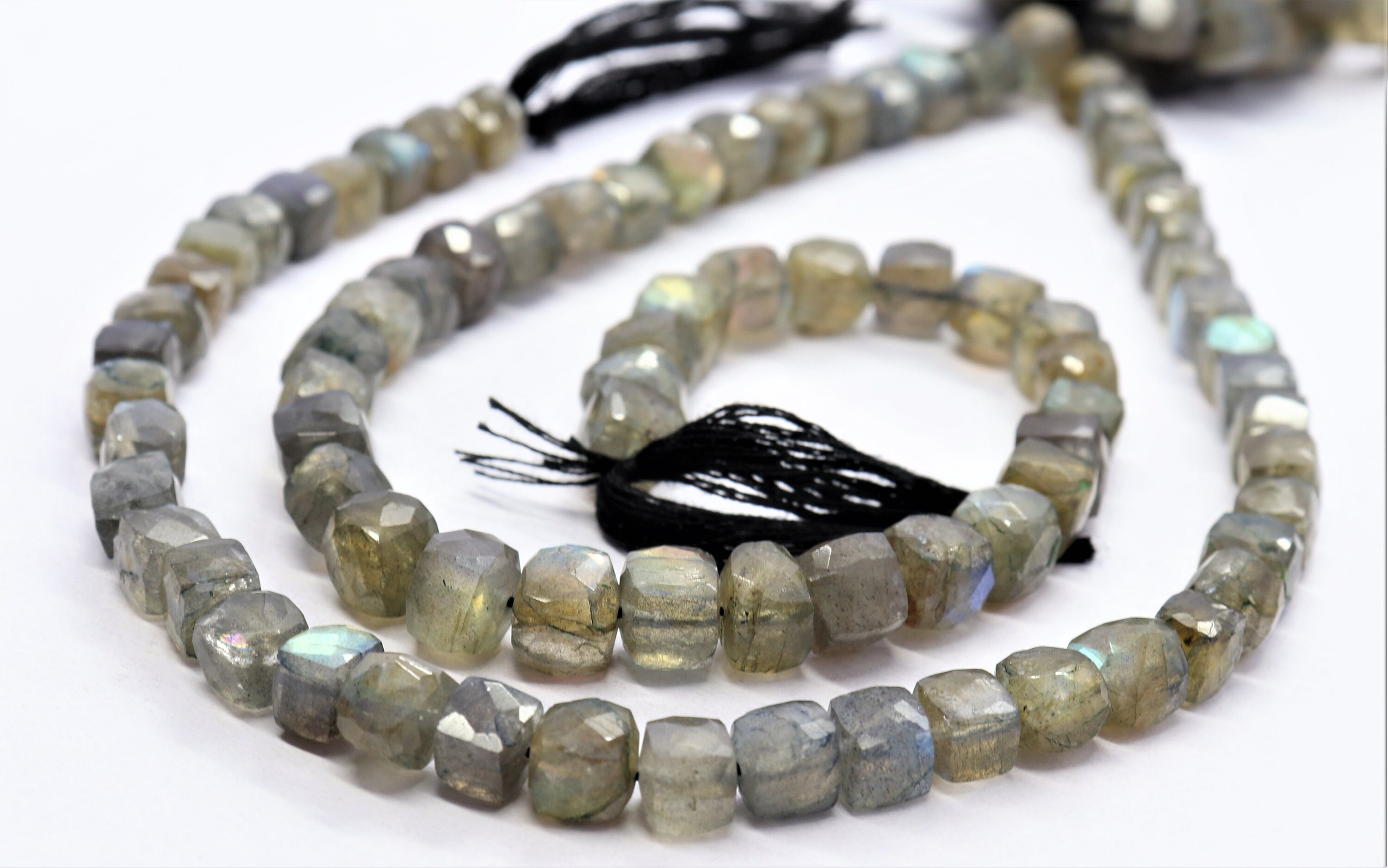 AAA Natural Labradorite Faceted Cube Beads 6-7 MM 3D Cube - Etsy