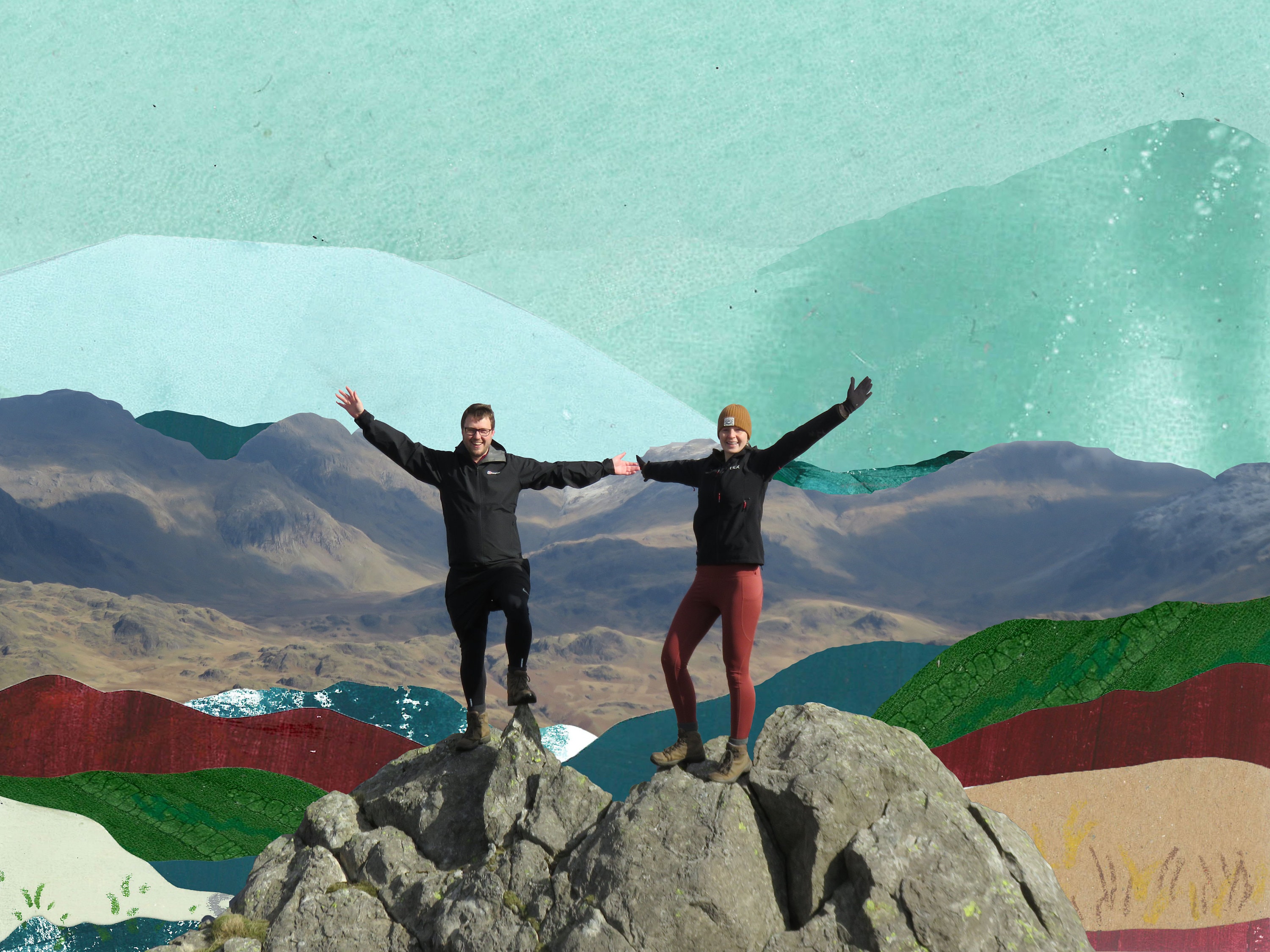 Digital Custom Landscape Collage/photo Commission - Photo Edits ...