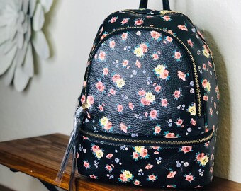 Floral backpack | Etsy