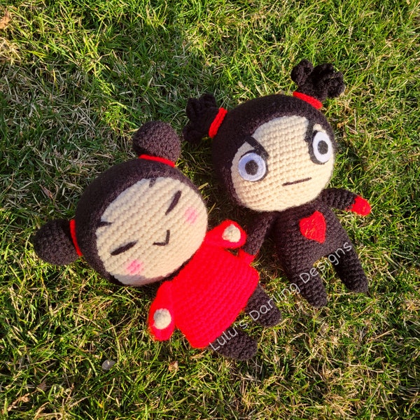 Pucca and Garu Plush - Etsy