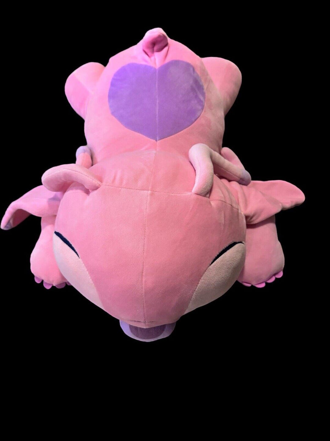 Walt Disney Cuddleez Angel Lilo & Stitch Sleeping Pillow Plush 22 Jumbo ...