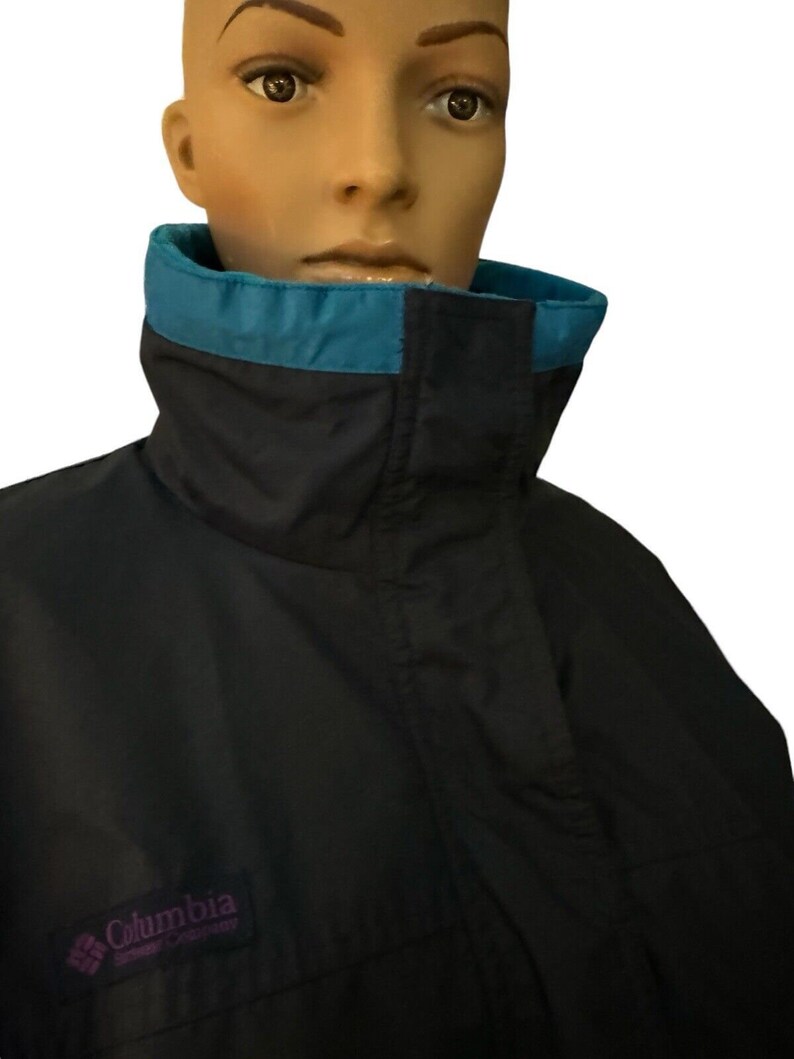 Vtg 90s Columbia Bugaboo Retro Windbreaker/ski Jacket Womens Size M Colorblock - Etsy