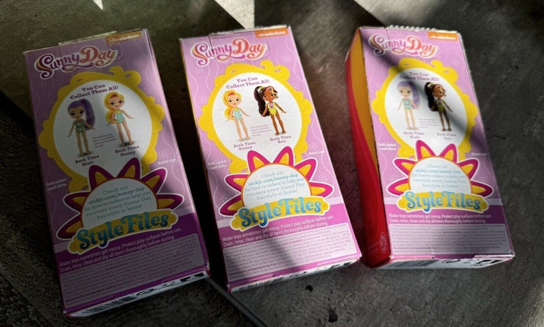 Mattel Nickelodeon Sunny Day Bath Time Blair Lot Of 3 Etsy