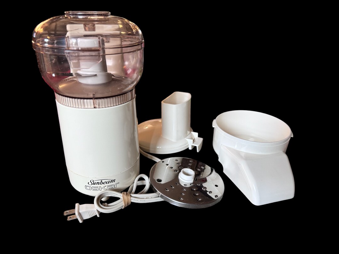 Vintage Sunbeam Oskar Electric Food Processor MODEL 14081 Slicer ...