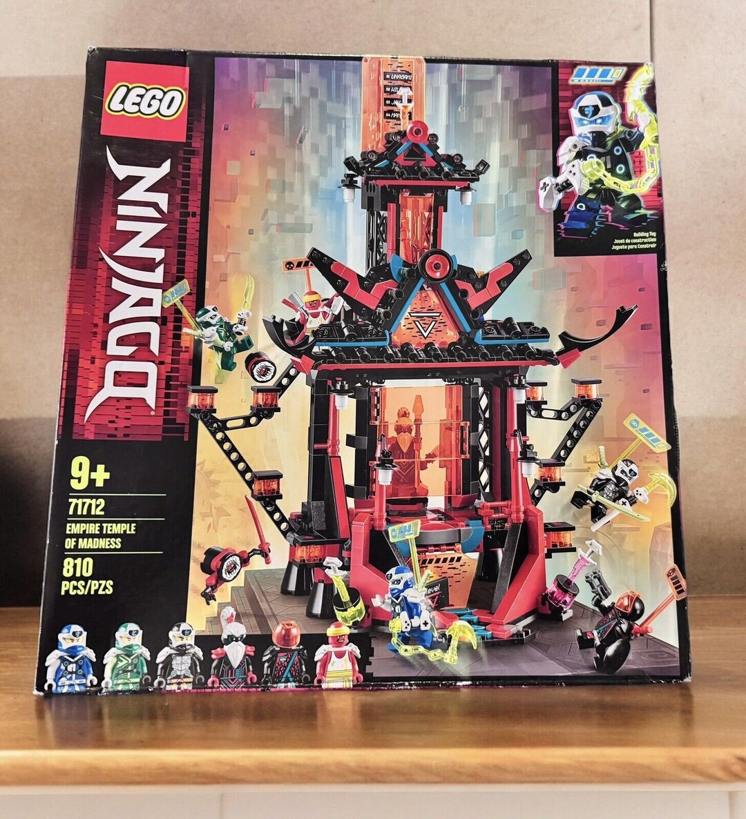 New LEGO 71712 Ninjago Empire Temple of Madness Sealed Retired - Etsy ...