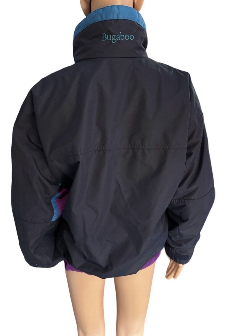 Vtg 90s Columbia Bugaboo Retro Windbreaker/ski Jacket Womens Size M Colorblock - Etsy