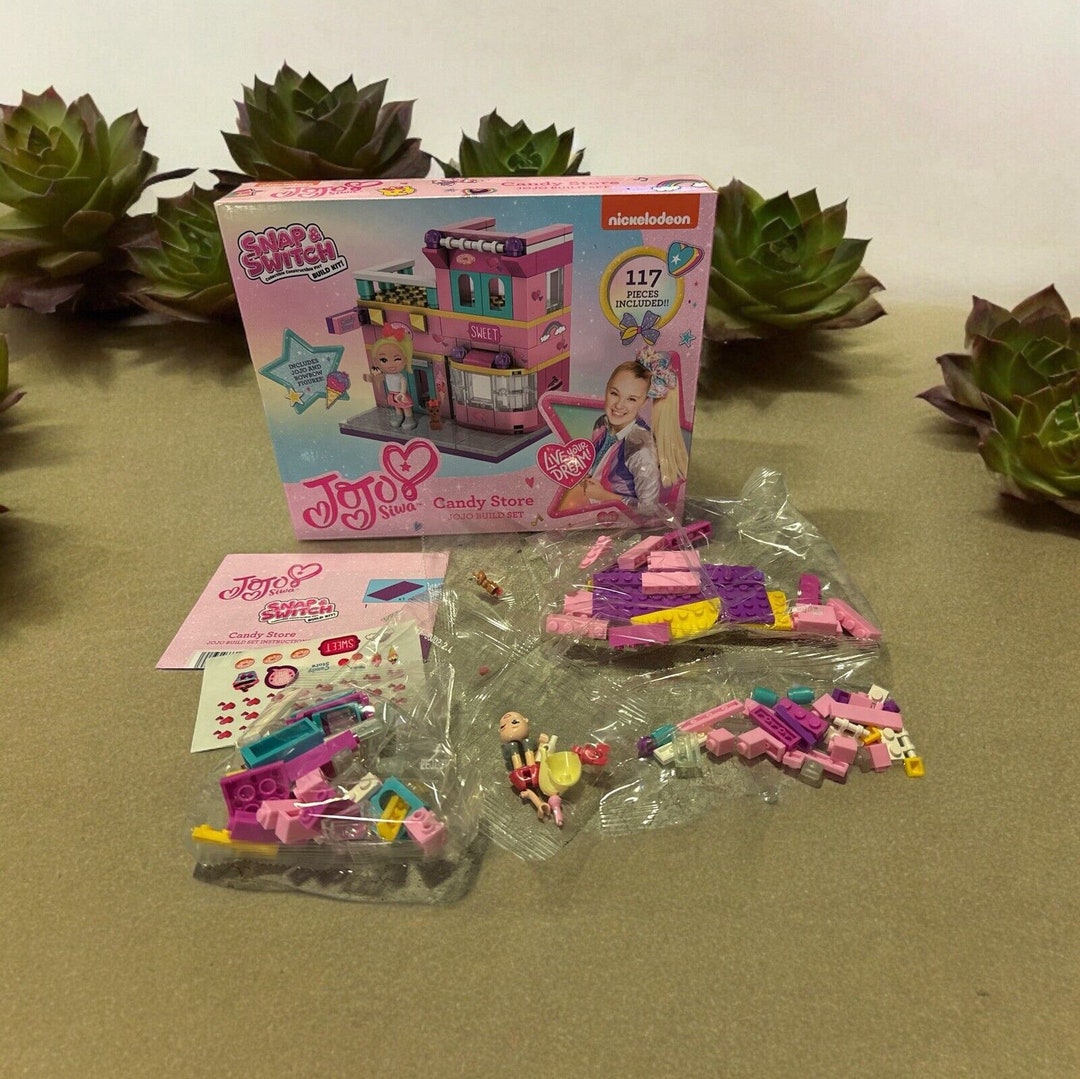 JOJO SIWA Snap and Switch Build Construction Set Candy Store - Etsy