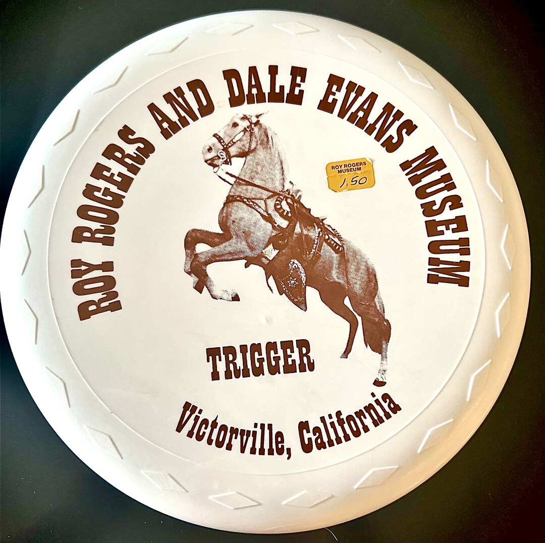 ROY ROGERS 1960's Museum Original FRISBEE - Etsy