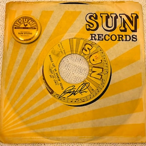 Signed Jerry Lee Lewis 45' Record W/sleeve SUN STUDIOS "whole Lotta ...