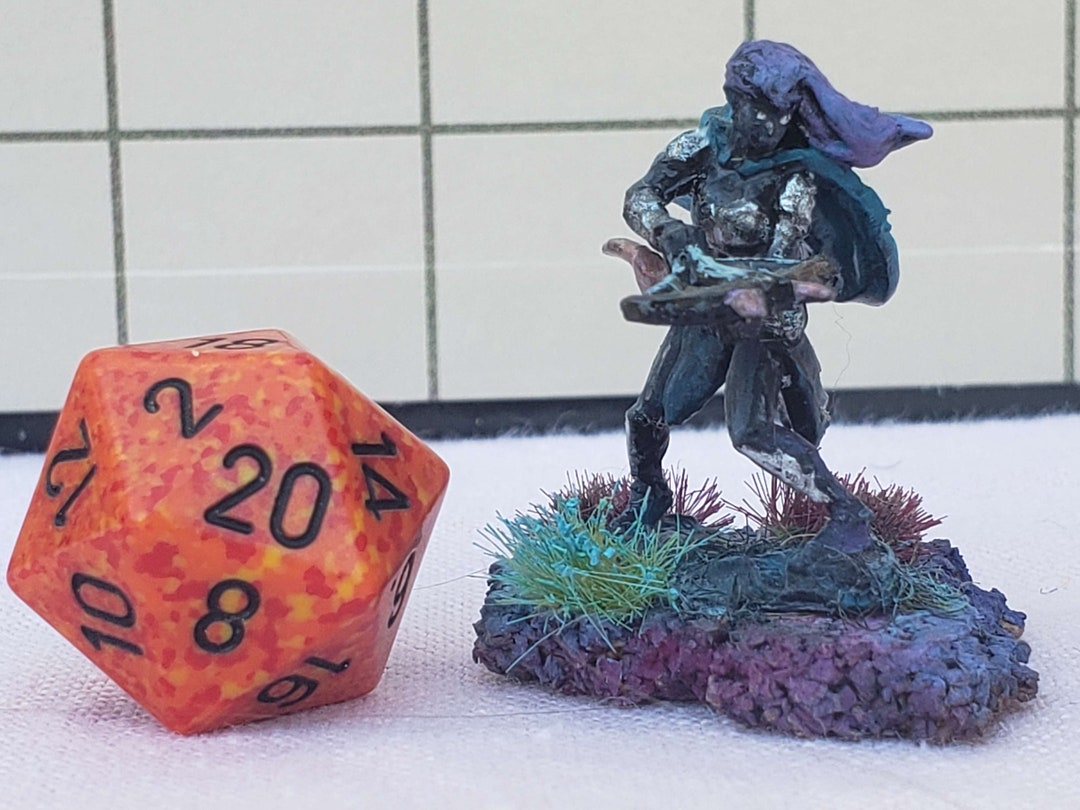 Drow Crossbow Ranger D&D Tabletop RPG Miniature - Etsy