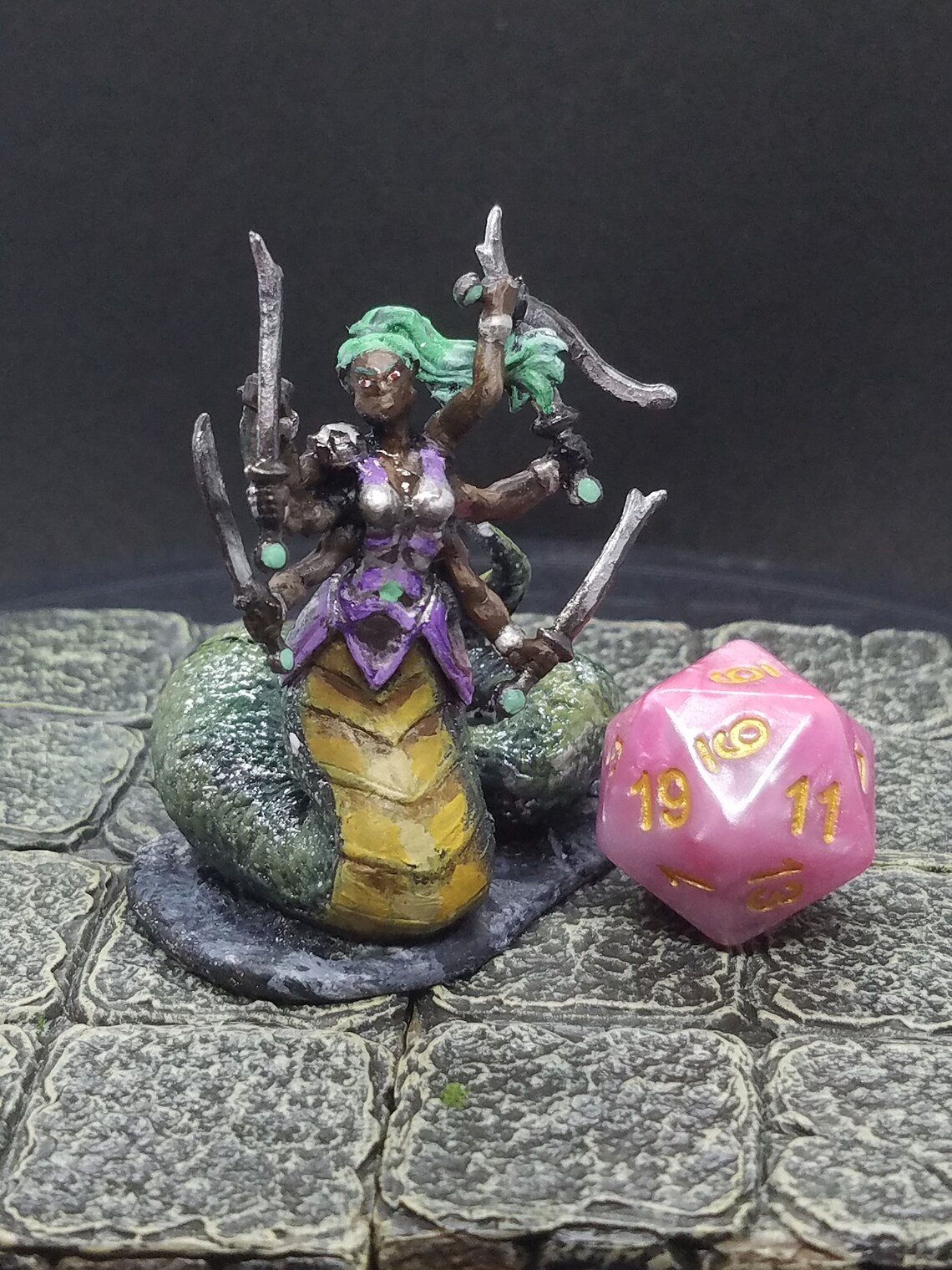 Marilith Miniature Dungeons and Dragons Dnd Rpg | Etsy