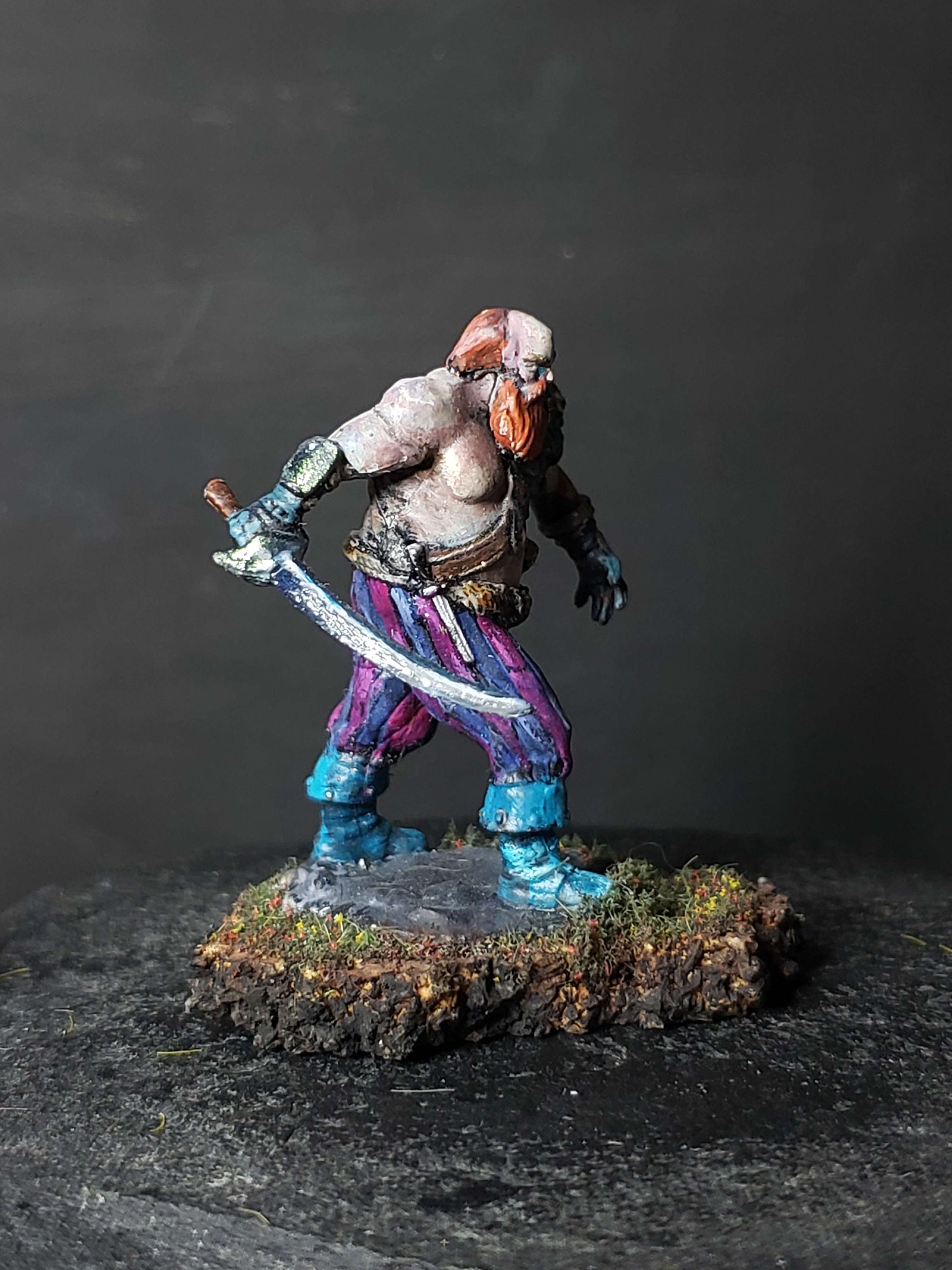 Fancy Pirate D&D TTRPG Miniature Hand Painted - Etsy