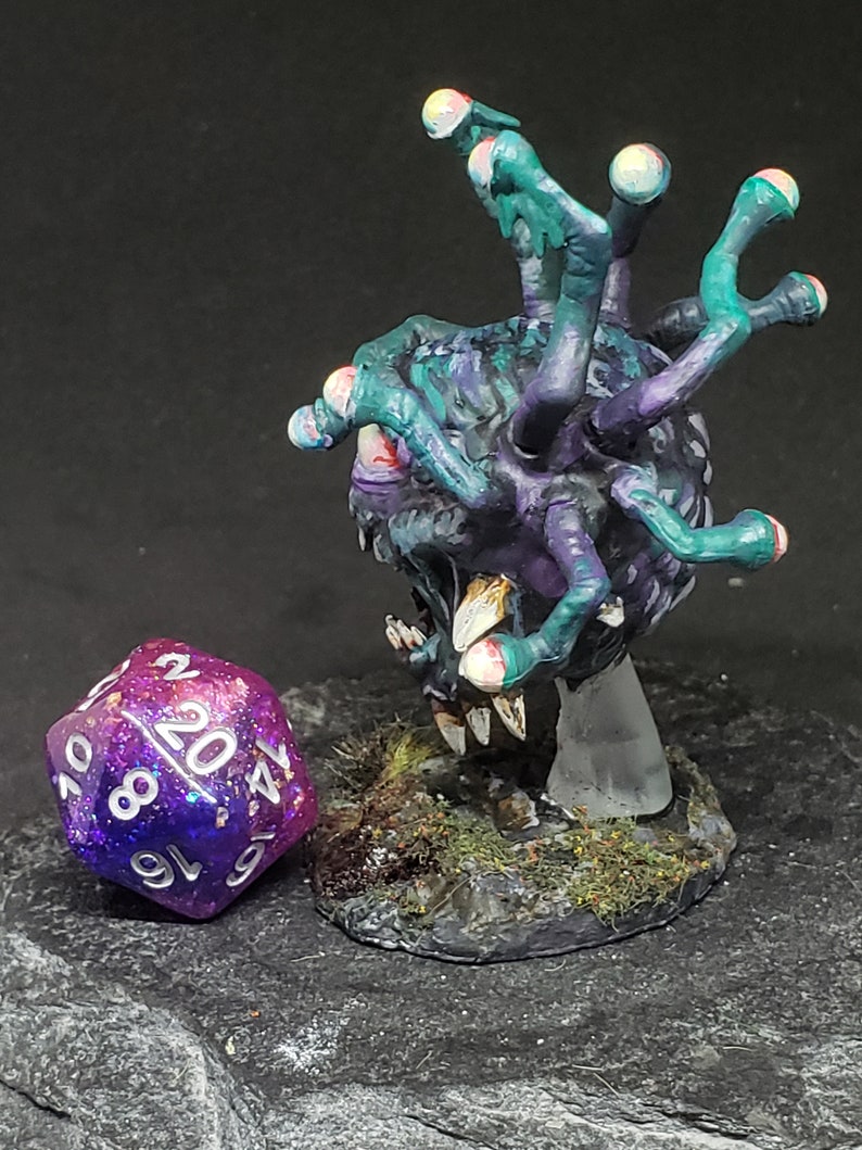 Zombie Beholder Wizkids D&D Miniature Hand Painted - Etsy