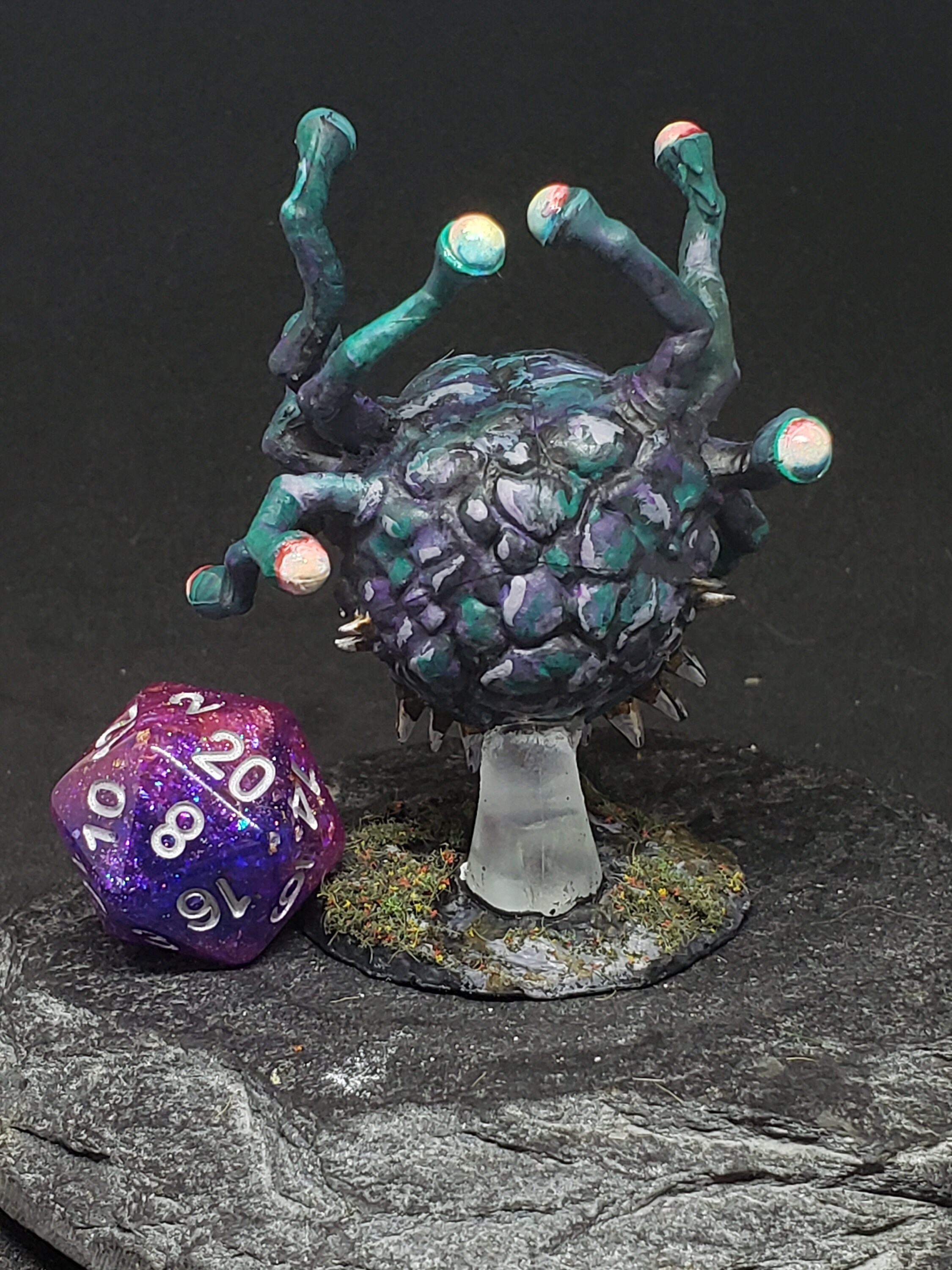 Zombie Beholder Wizkids D&D Miniature Hand Painted - Etsy