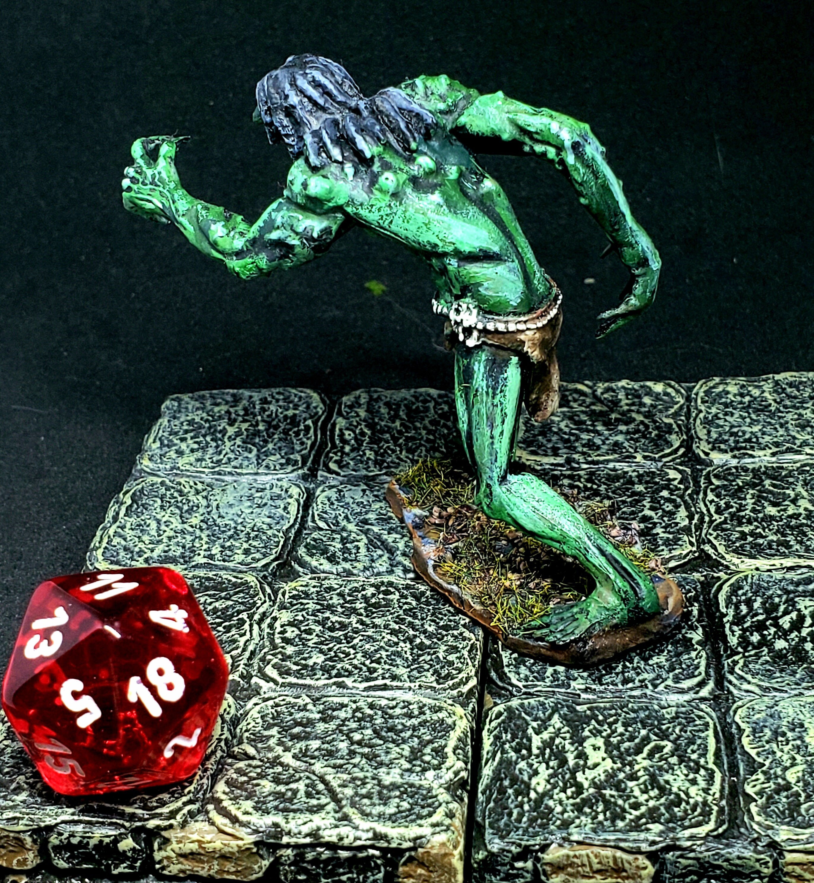 Troll D&D Miniature Hand Painted - Etsy UK