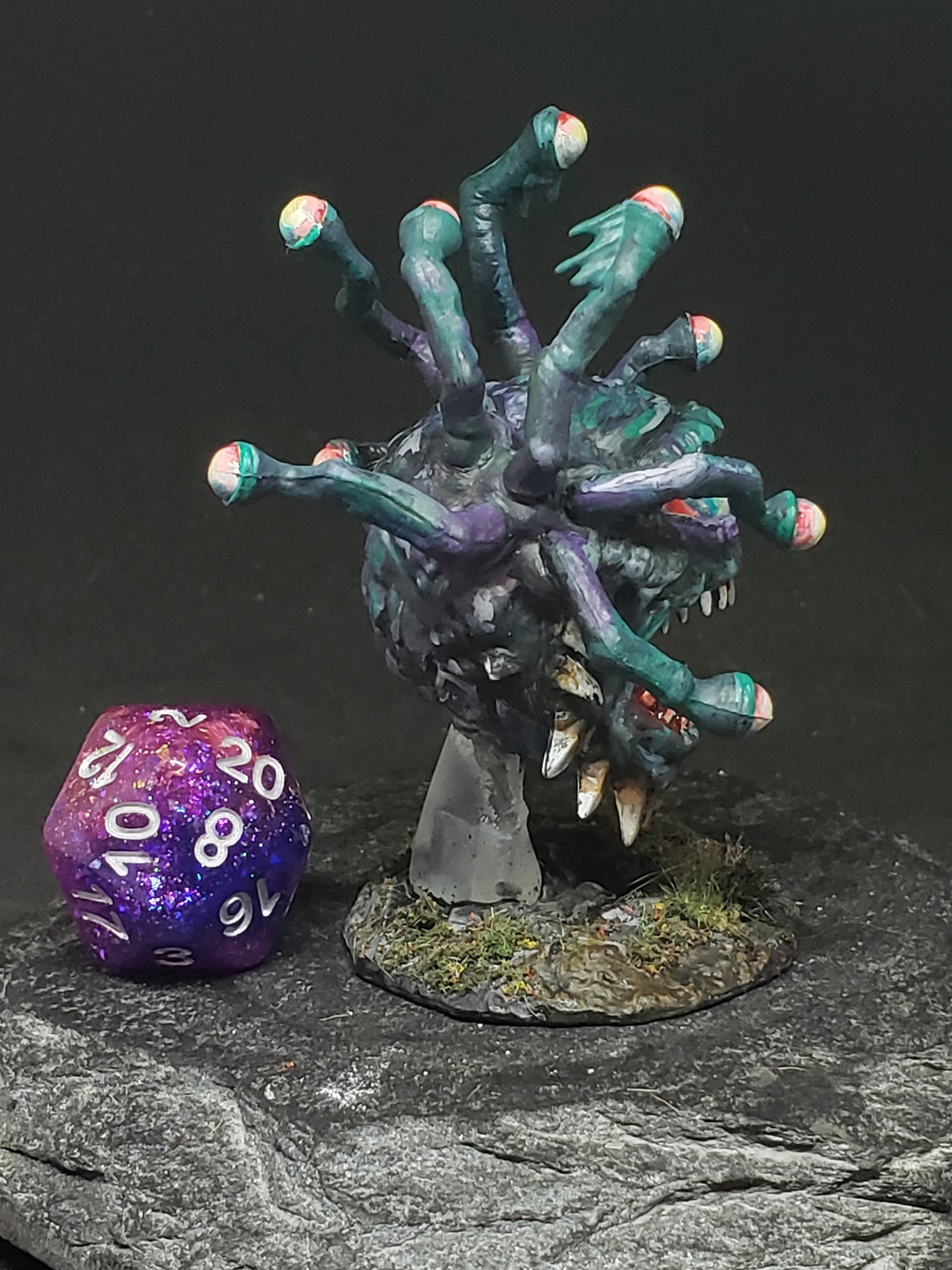Zombie Beholder Wizkids D&D Miniature Hand Painted - Etsy