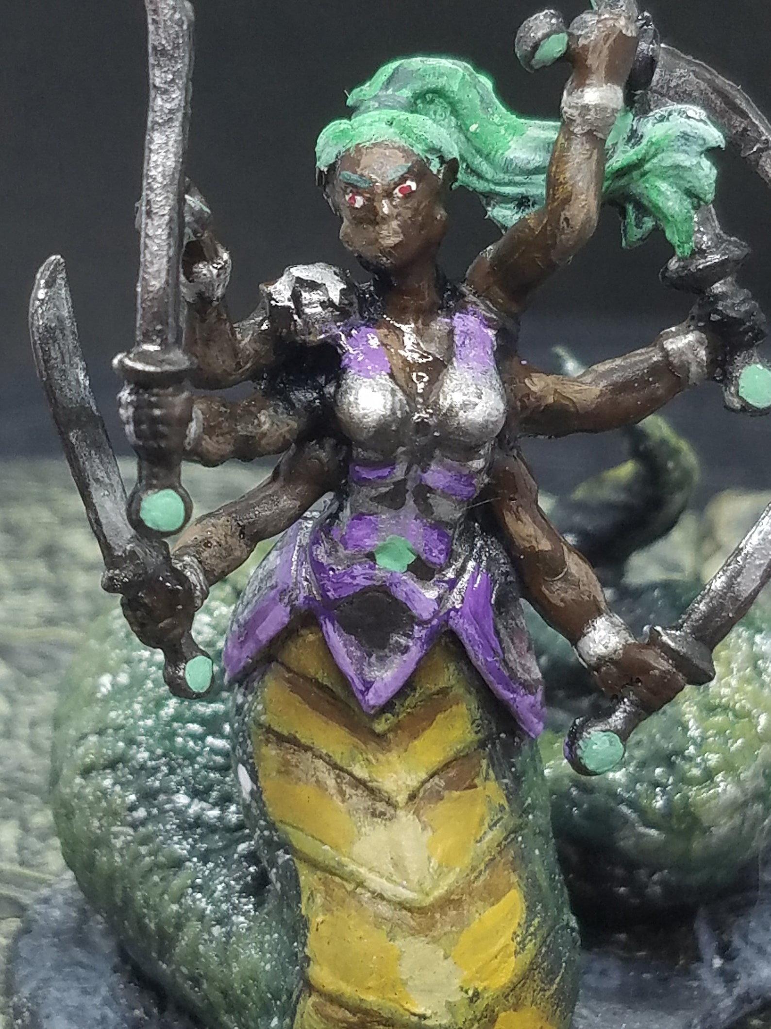 Marilith Miniature Dungeons and Dragons Dnd Rpg | Etsy