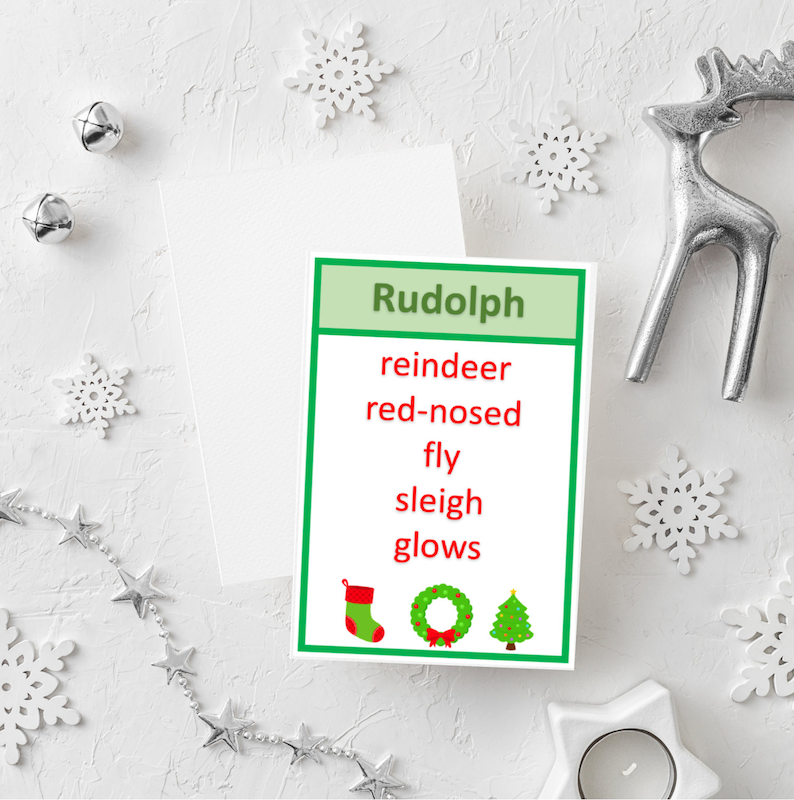 Christmas Taboo Game, Unspeakable Game, Christmas Printable, Instant ...