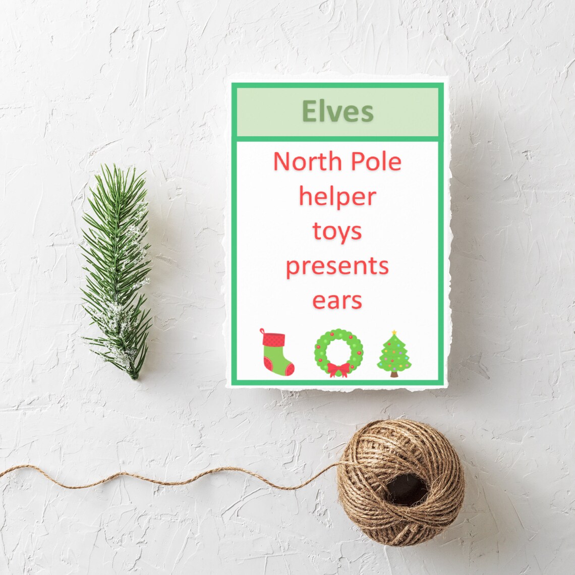 Christmas Taboo Game, Unspeakable Game, Christmas Printable, Instant ...