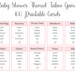 Pink Baby Shower Game Taboo Game Baby Girl Game Instant - Etsy