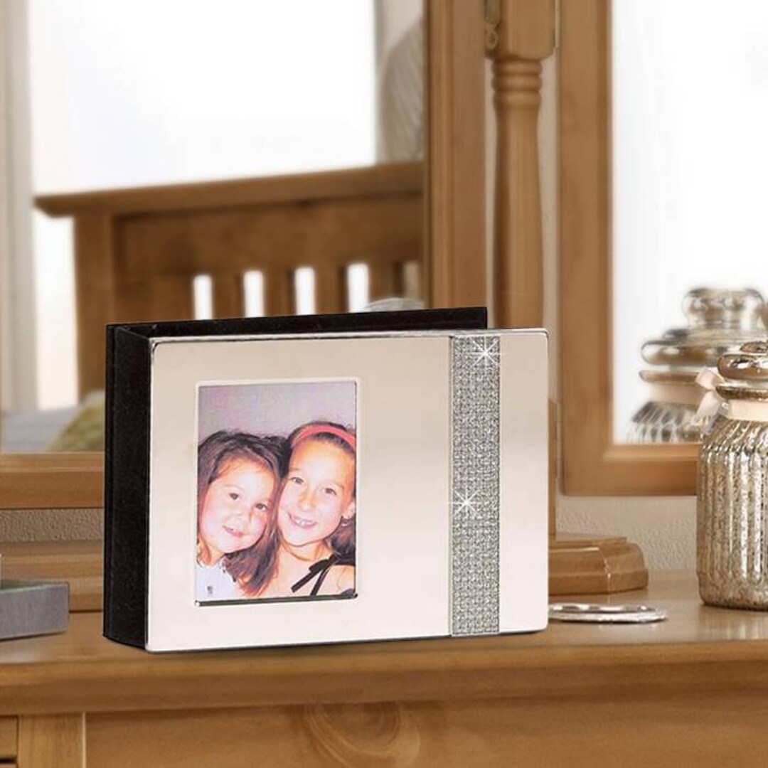 Personalized Photo Album, Laser Engraved Photo Keepsake Personalized ...