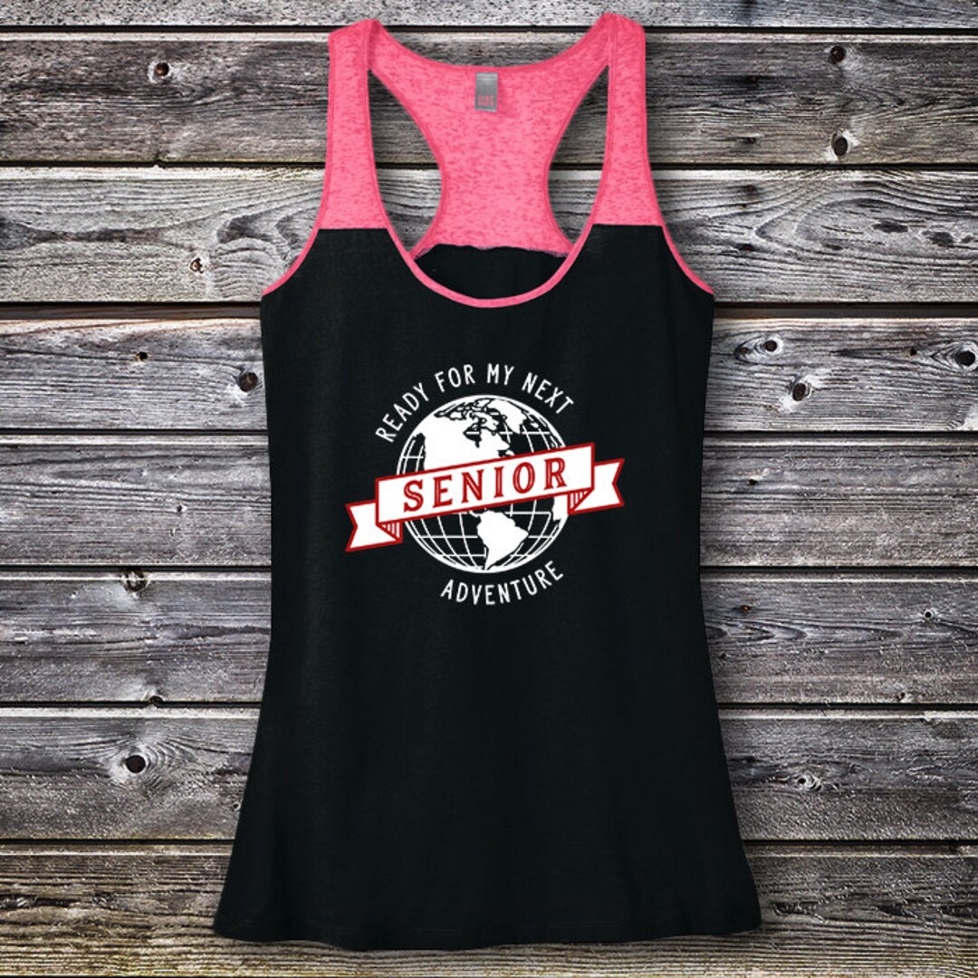 Personalized Tank Top Graduation Shirts for Her, Senior Graduation ...