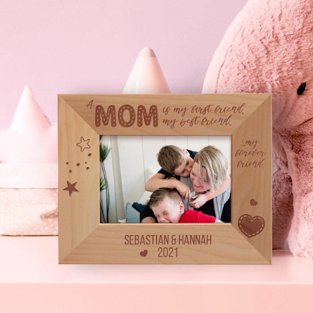 Custom Mother Picture Frame, Personalized Mother Day Picture Frame ...
