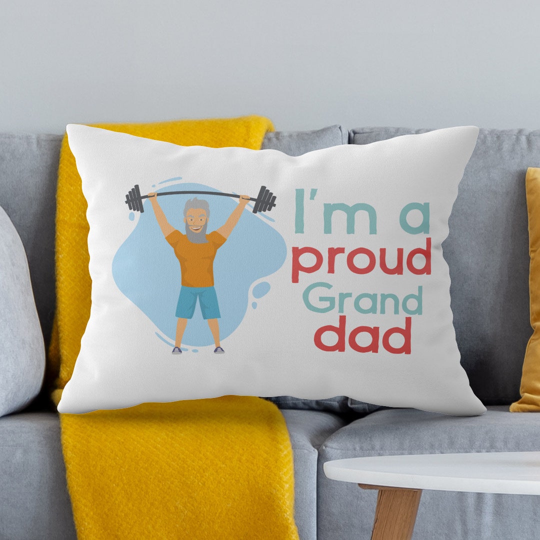 Custom Granddad Gift, Pillow Covers, Fathers Day Gift for Grandpa ...