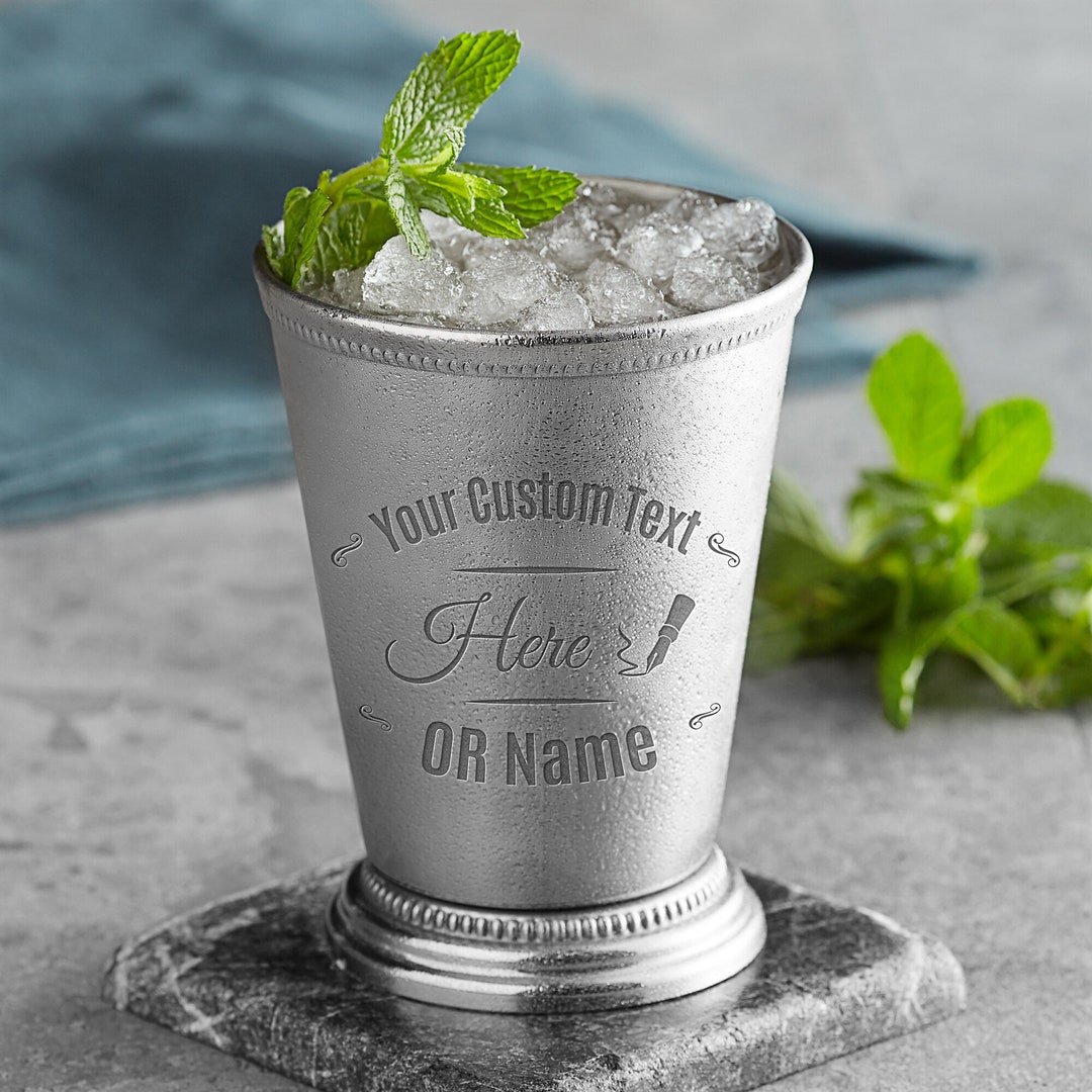 Personalized Julep Cup, Monogram Mint Julep Cup, Custom Julep Cup ...