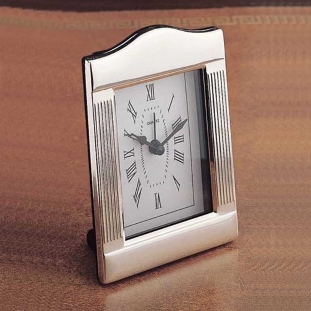 Personalized Alarm Clock, Custom Parthenon Framed Clock, Engraved Clock ...