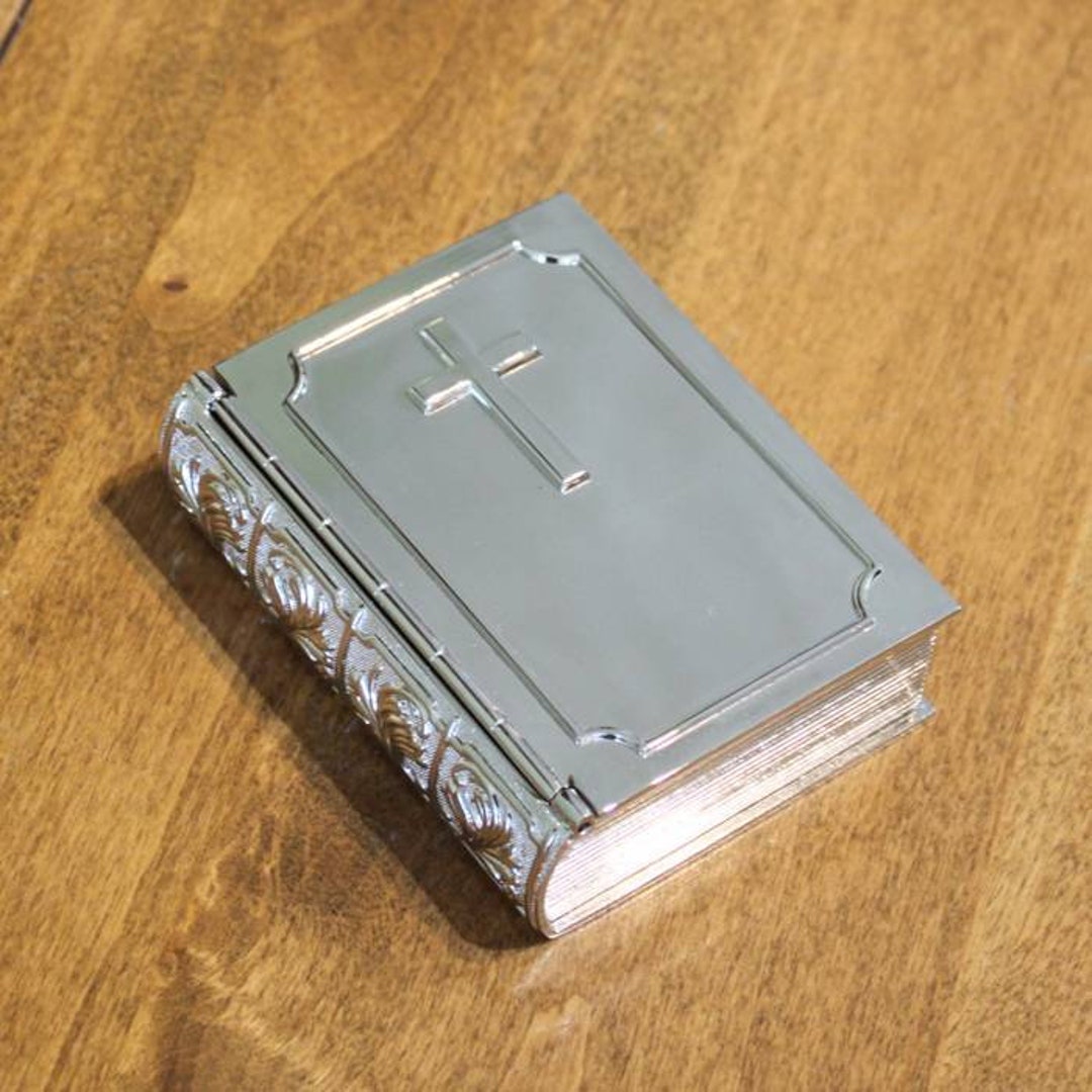 Custom Bible Book Box, Personalized Book Box, Decorative Book Box ...
