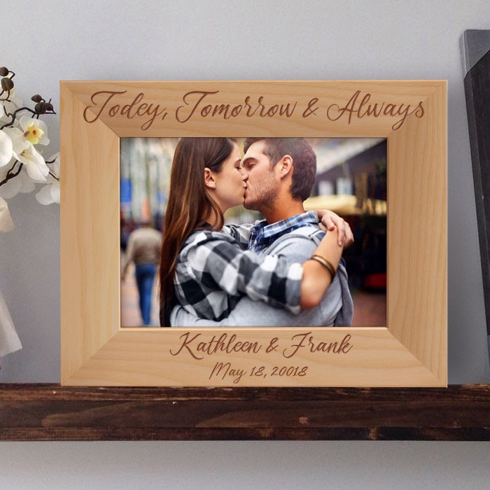 Couples Picture Frame Personalized Picture Frames Love Photo | Etsy