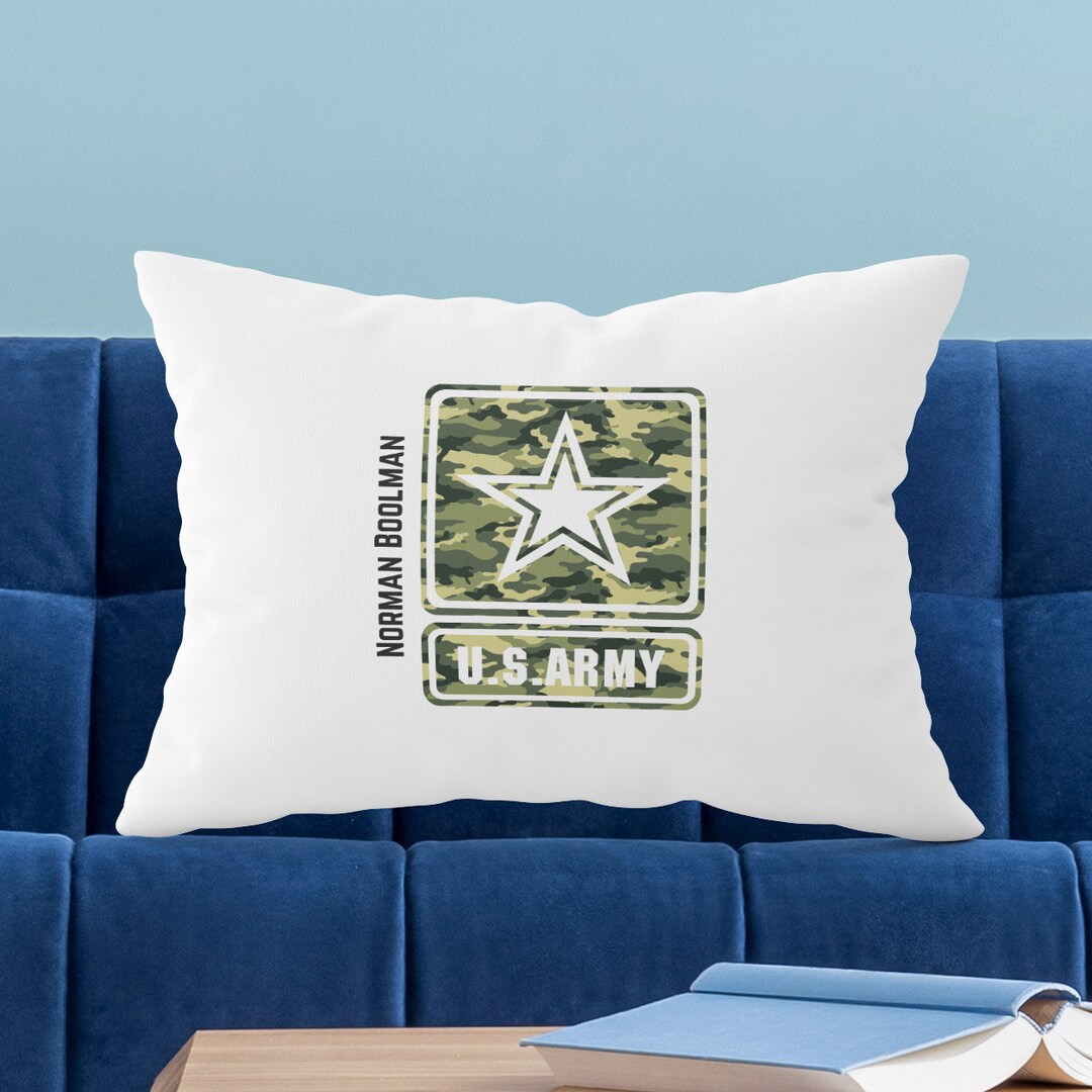 Personalized US Army Pillowcase Retirement Gift for Soldiers, Custom ...