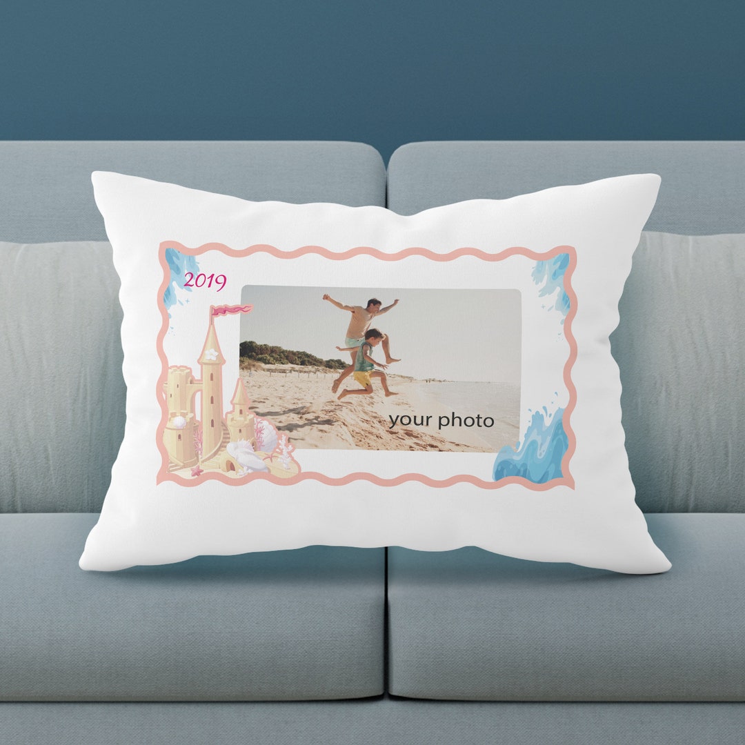 Personalized Vacation 2021 Photo Pillowcase, Custom Family Picture ...
