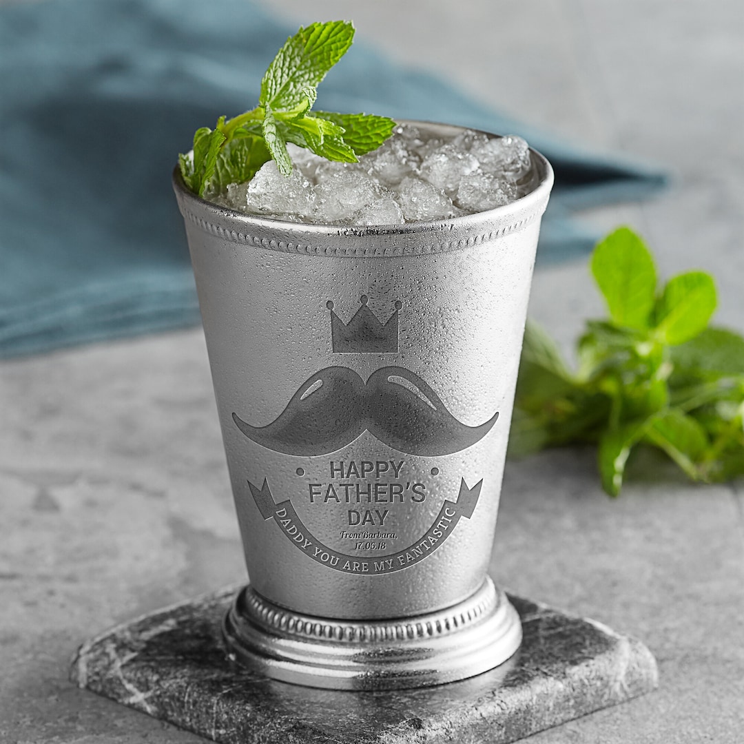 Personalized Father's Day Mint Julep Style 11 Oz Cup, Monogrammed Cup ...