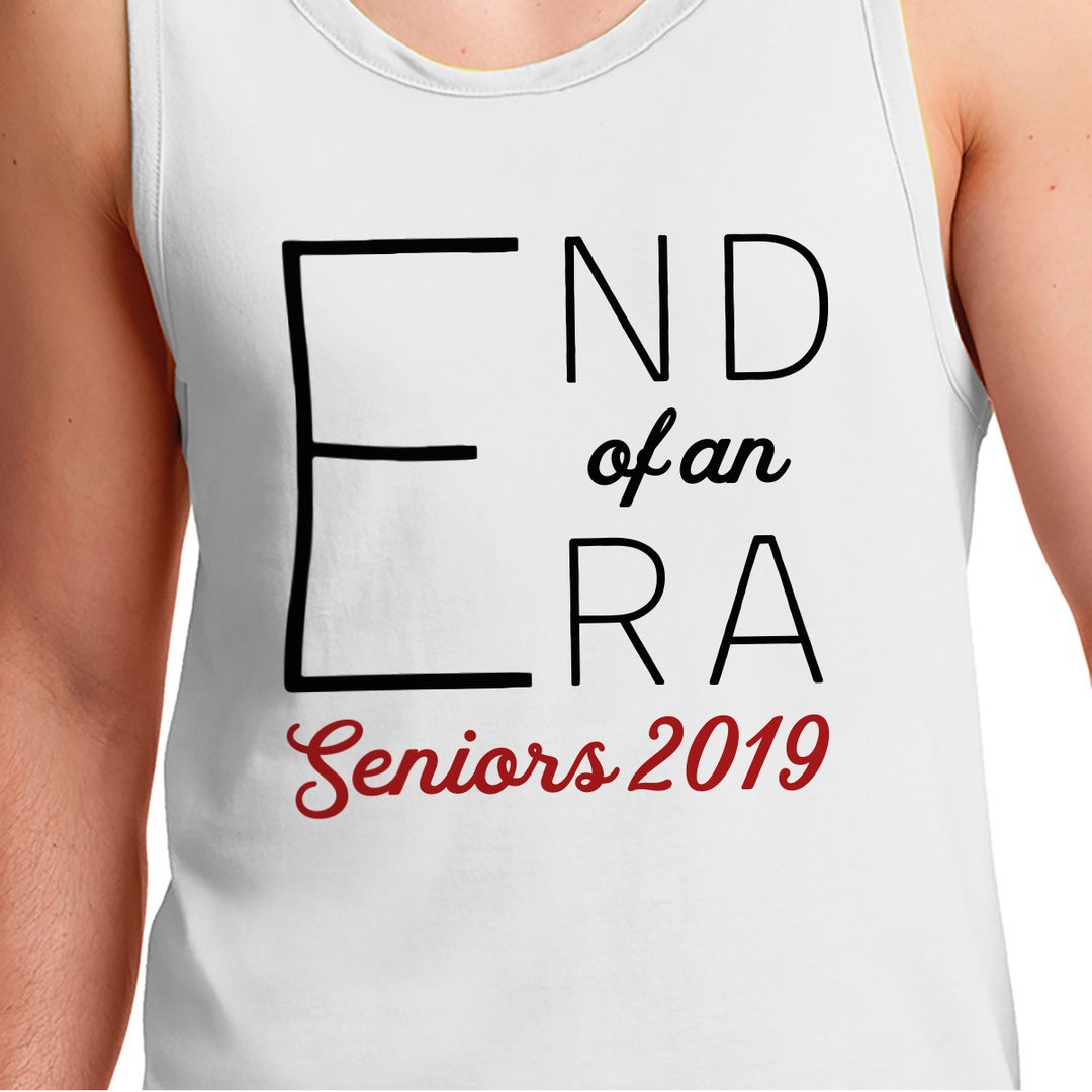 Personalized End of an Era Seniors Men Tank Top - Etsy