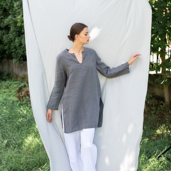 Linen Tunic - Etsy